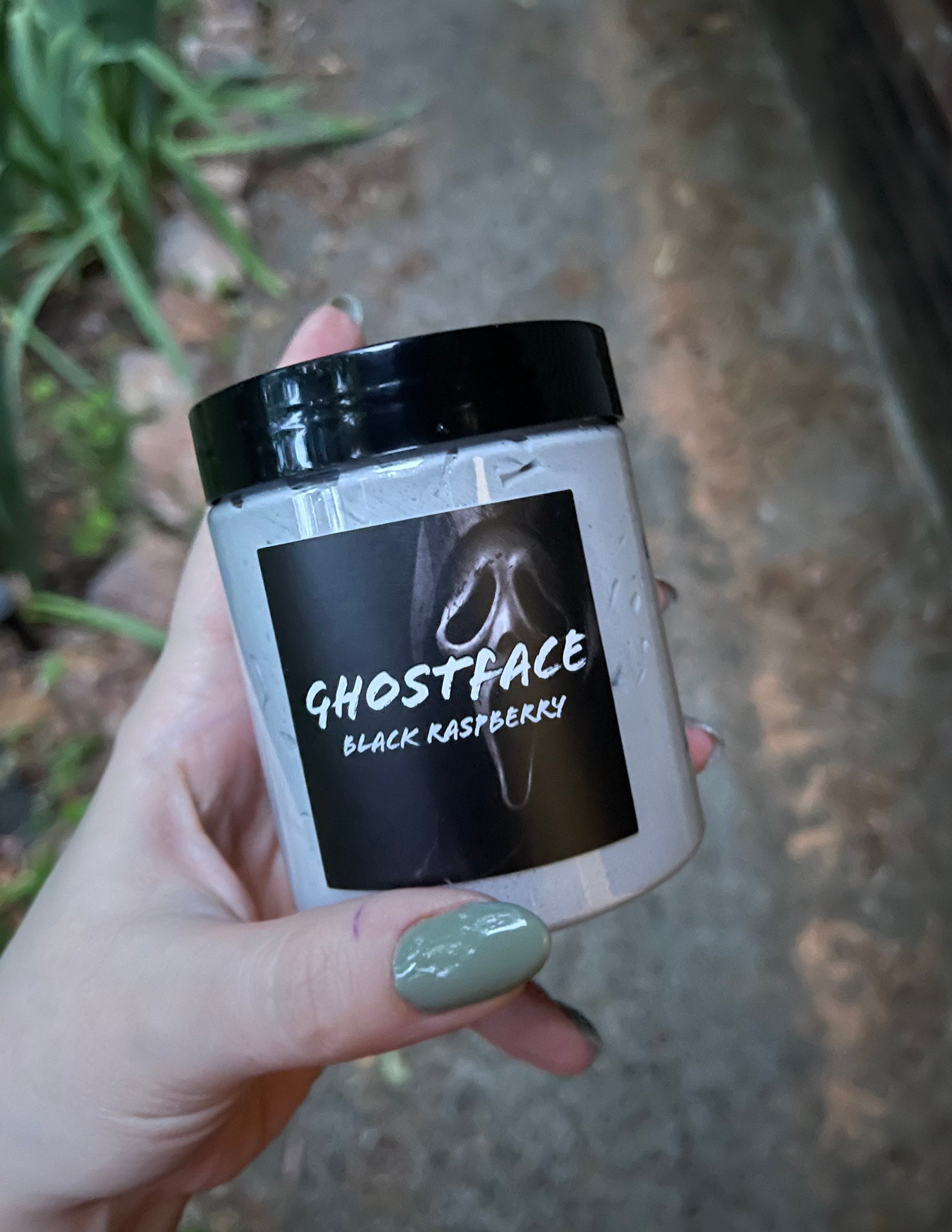 Ghostface black Raspberry Horror Inspired Dead by - Etsy