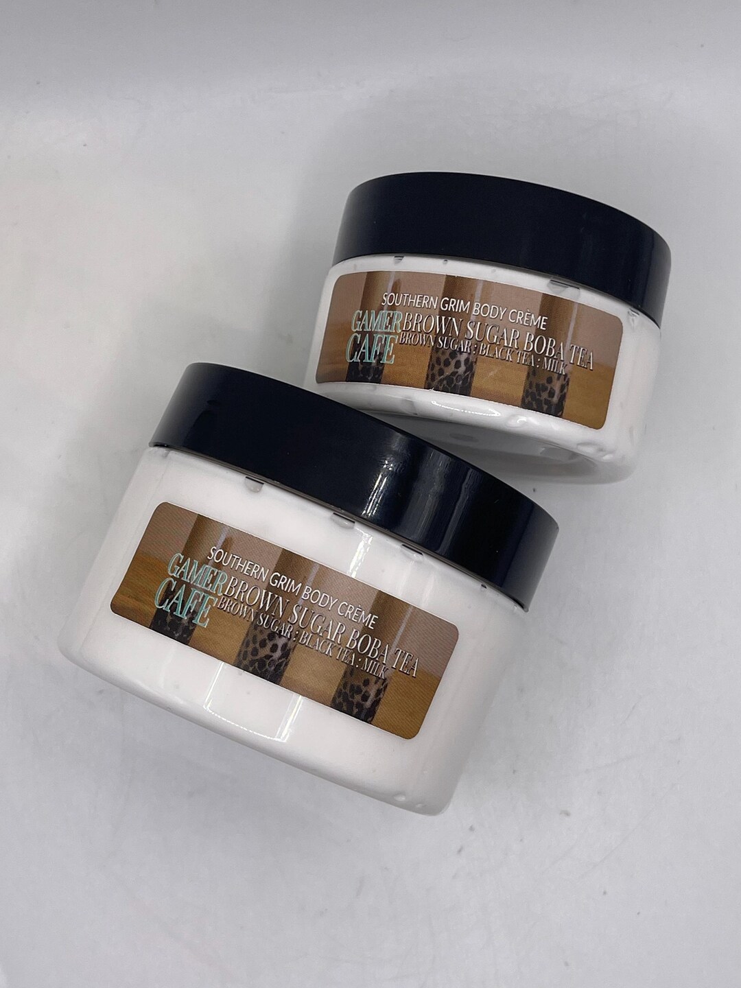 Gamer Cafe Whipped Body Crème | Brown Sugar Boba Tea | 2oz-4oz Body ...