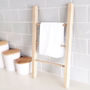 Mini Dish Towel Holder | Country Kitchen Farmhouse Dish Rag Stand ...