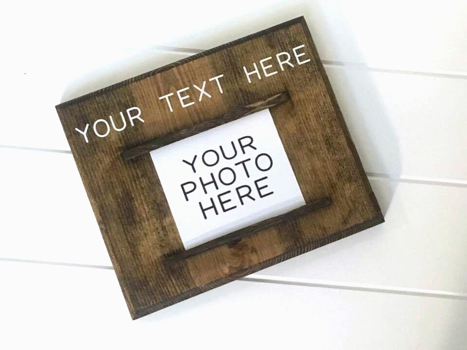 Personalized Picture Frame Custom Photo Frame Personalized | Etsy