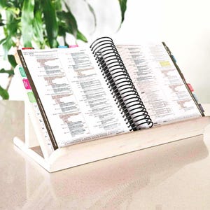 ICD-10-CM Book Stand | Heavy Large Book Holder | Work Book Display ...