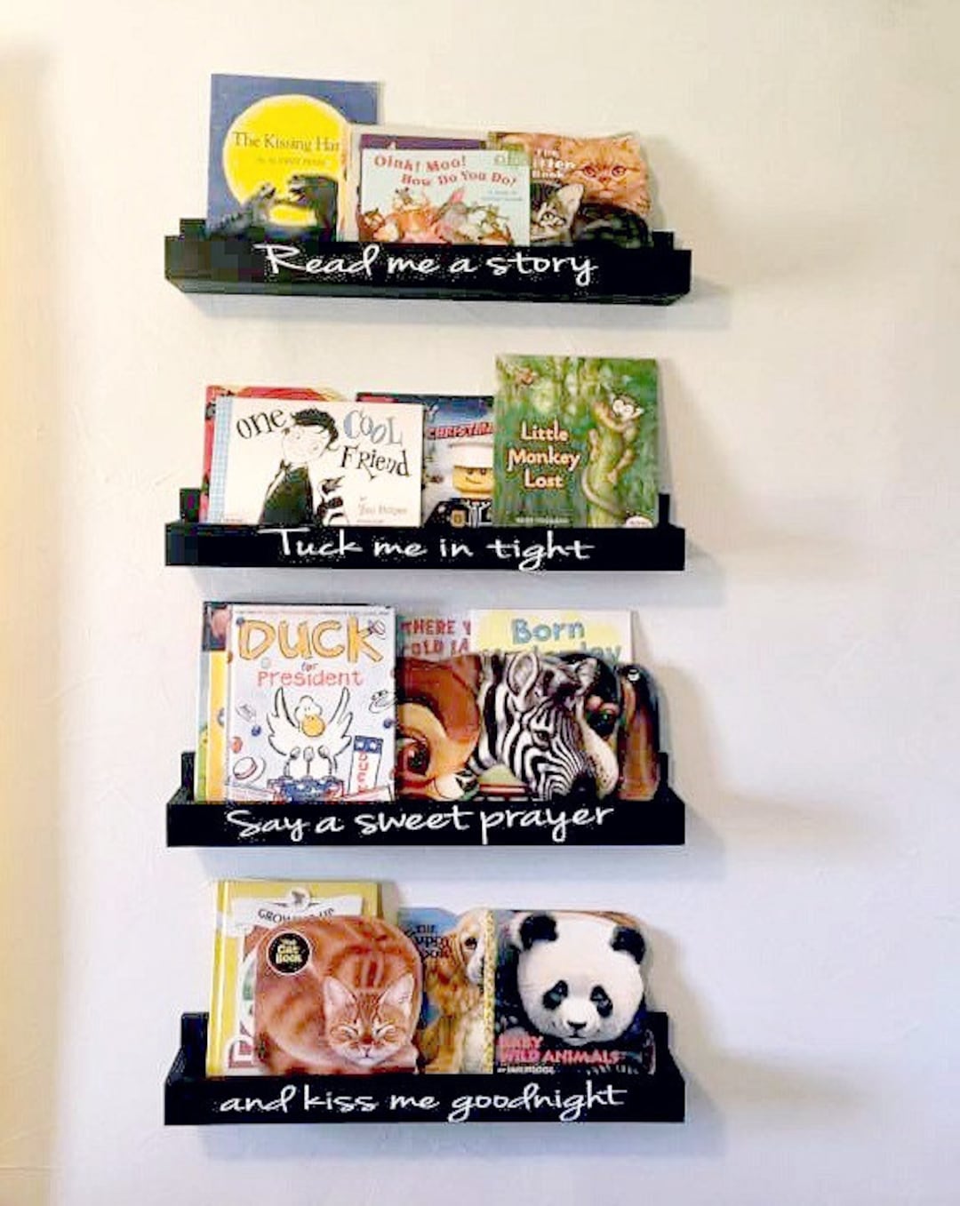 Floating Book Ledge | Book Ledges | Book Shelves | Book Storage | Book ...