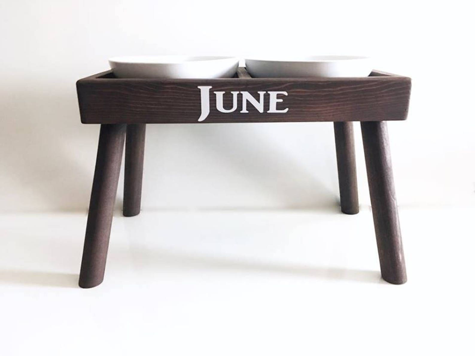 Tall Dog Feeding Stand | Elevated Dog Feeder | Raised Dog Bowls ...