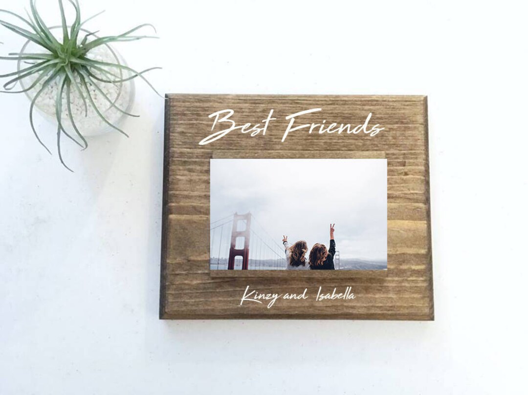 Best Friends Picture Frame | Best Friend Photo Frame | Slide in Picture ...