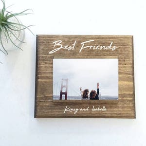 Best Friends Picture Frame | Best Friend Photo Frame | Slide in Picture ...