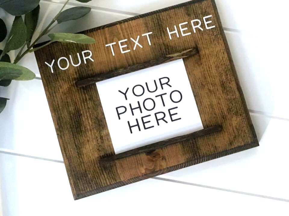 Personalized Picture Frame Custom Photo Frame Personalized | Etsy