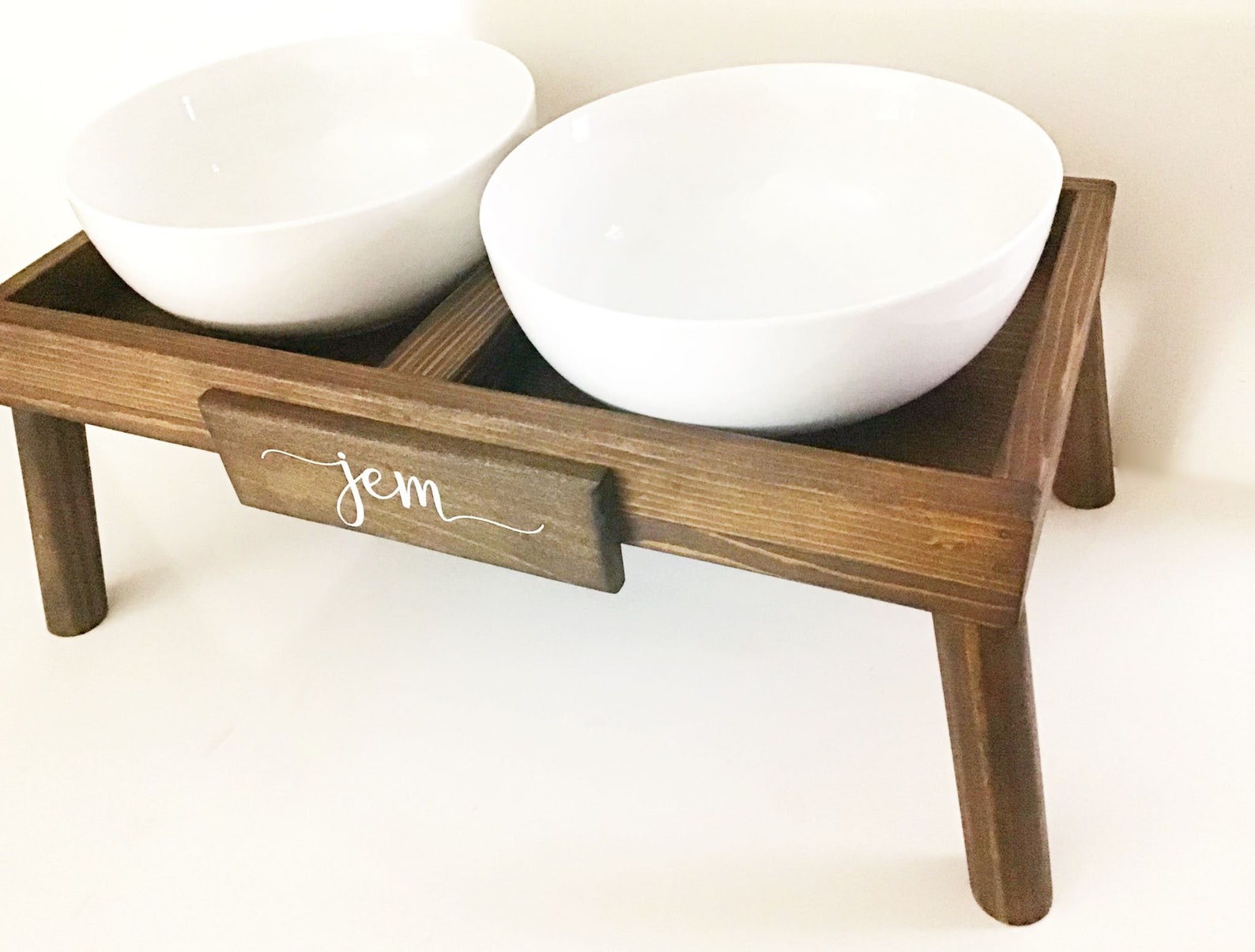 Large Breed Dog Food Stand Modern Dog Feeding Station | Etsy