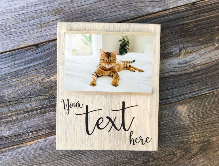 Personalized Picture Frame Custom Picture Photo Frame - Etsy