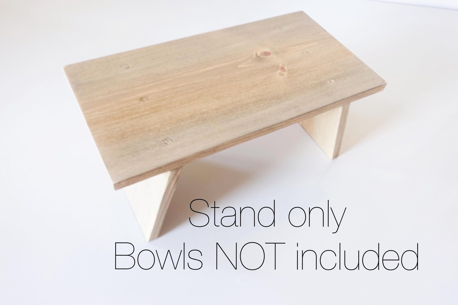 Modern Elevated Dog Bowl Platform Raised Dog Bowl Table - Etsy
