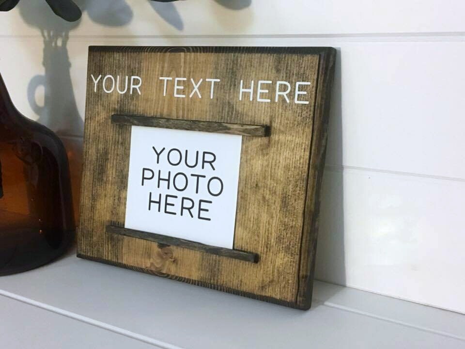 Personalized Picture Frame Custom Photo Frame Personalized | Etsy