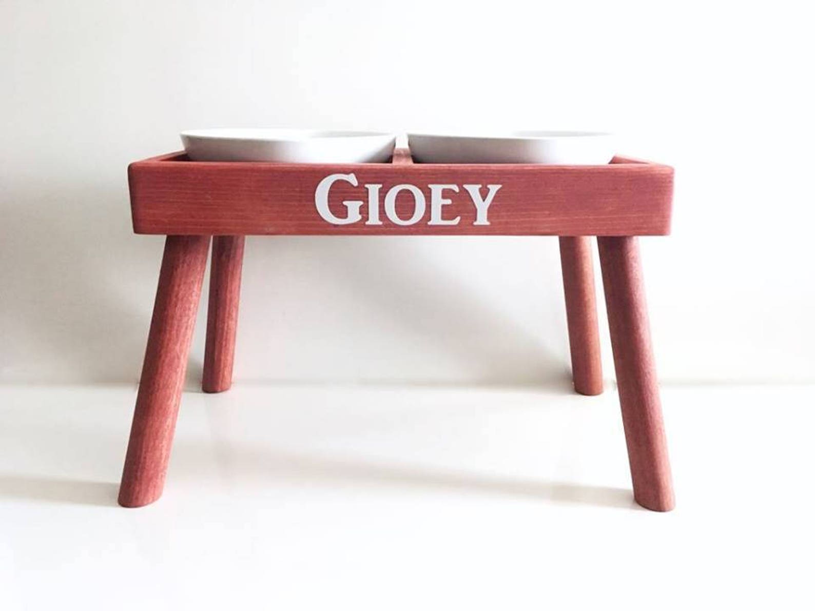 Tall Dog Feeding Stand | Elevated Dog Feeder | Raised Dog Bowls ...