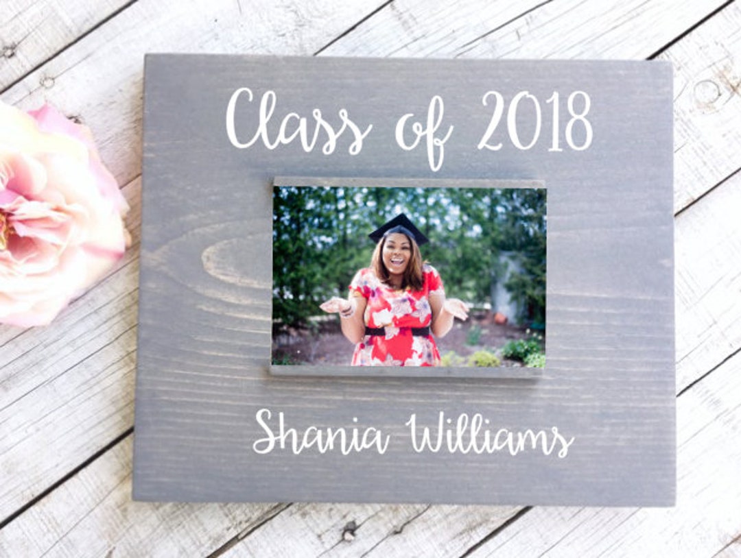Class of 2018 Graduation Picture Frame Graduate Photo Frames Graduation ...