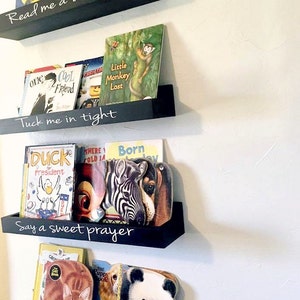 Floating Book Ledge | Book Ledges | Book Shelves | Book Storage | Book ...