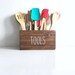 Kitchen Utensil Holder Kitchen Tool Caddy Gift for Cook - Etsy
