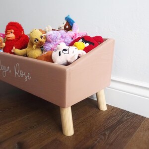 Dog Toy Box | Toybox for Dogs | Pet Toy Storage | Personalized Doggy ...