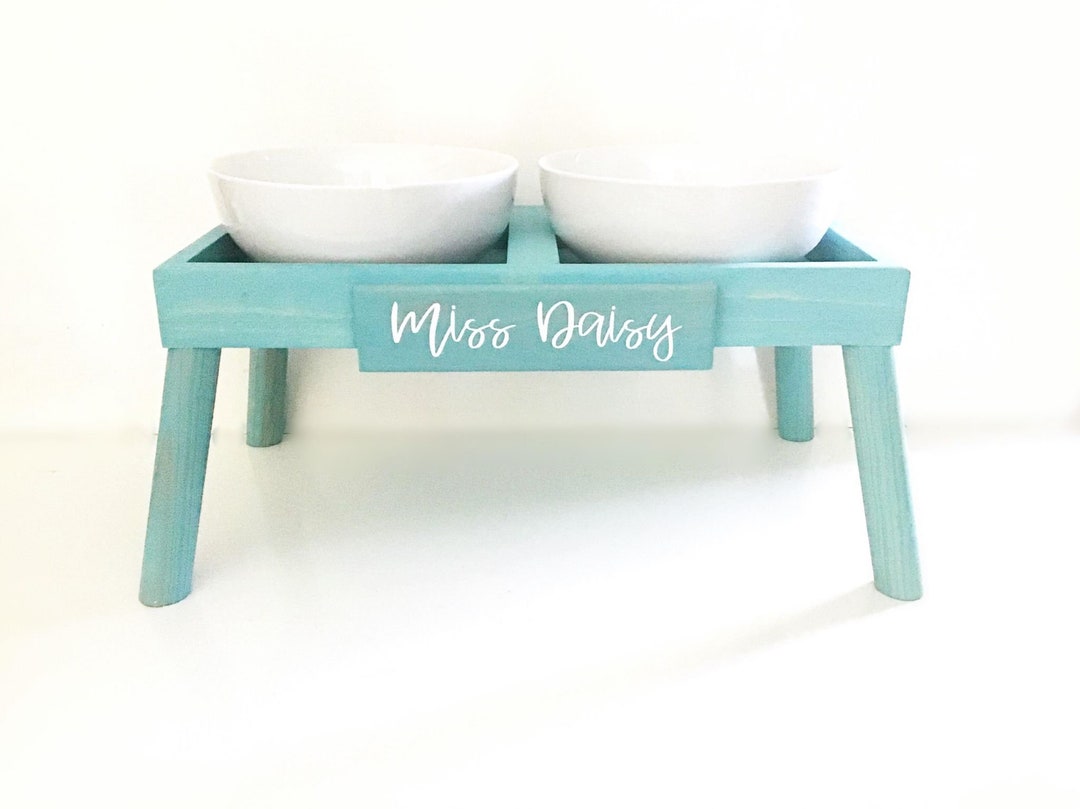 Large Breed Dog Food Stand | Modern Dog Feeding Station | Elevated ...