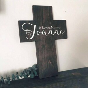 In Loving Memory Cross | Lost Loved Ones | Memorial Cross | Memorial ...