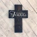 In Loving Memory Cross Lost Loved Ones Memorial Cross Memorial Gift ...