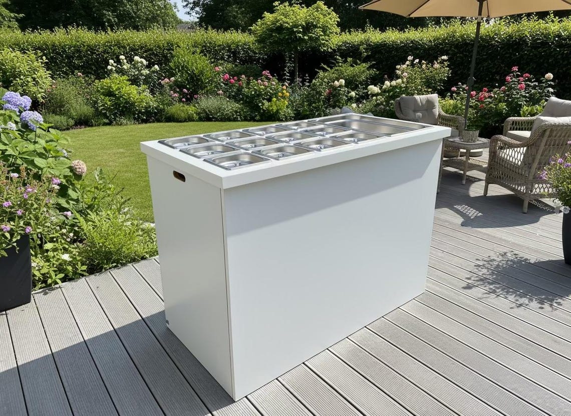 Catering Cart - Folding Event Food Cart. Perfect for Charcuterie Cart ...