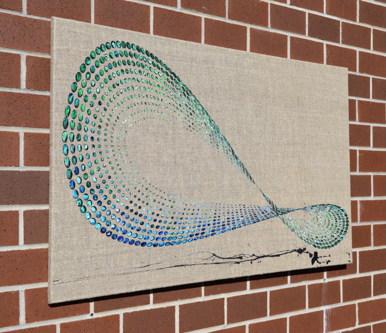 Large art abstract painting Infinity Original Painting | Etsy