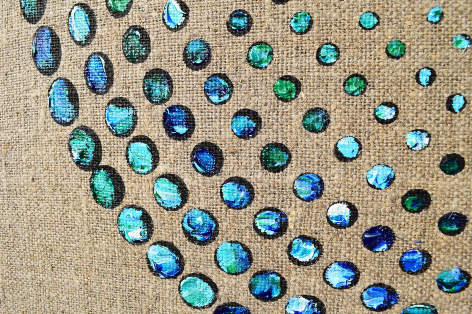 Large art abstract painting Infinity Original Painting | Etsy