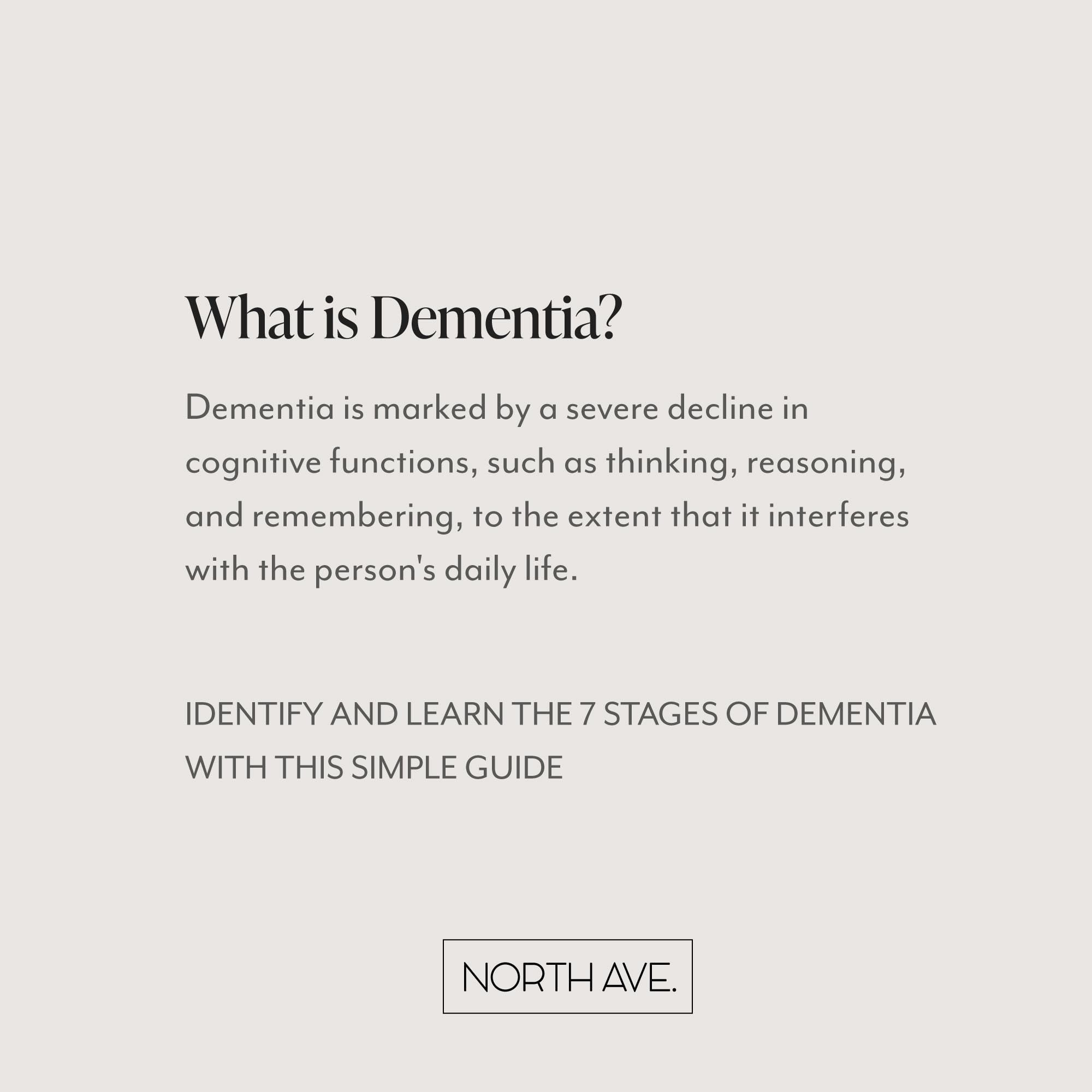 Stages of Dementia Quick Home Guide - Printable Dementia Reference ...