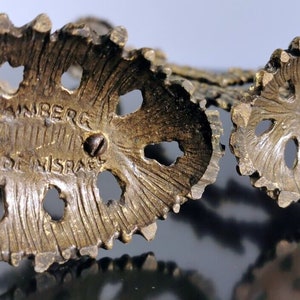 Pair Vintage Brutalist Candle Holders by Wainberg of Israel 1960s ...