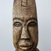Antique Hand Carved Moai Alien African Warrior Figurine Sculpture ...