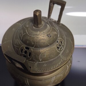 Antique Chinese Sensor Incense Burner Bronze Brass Xuande Mark Dynasty ...