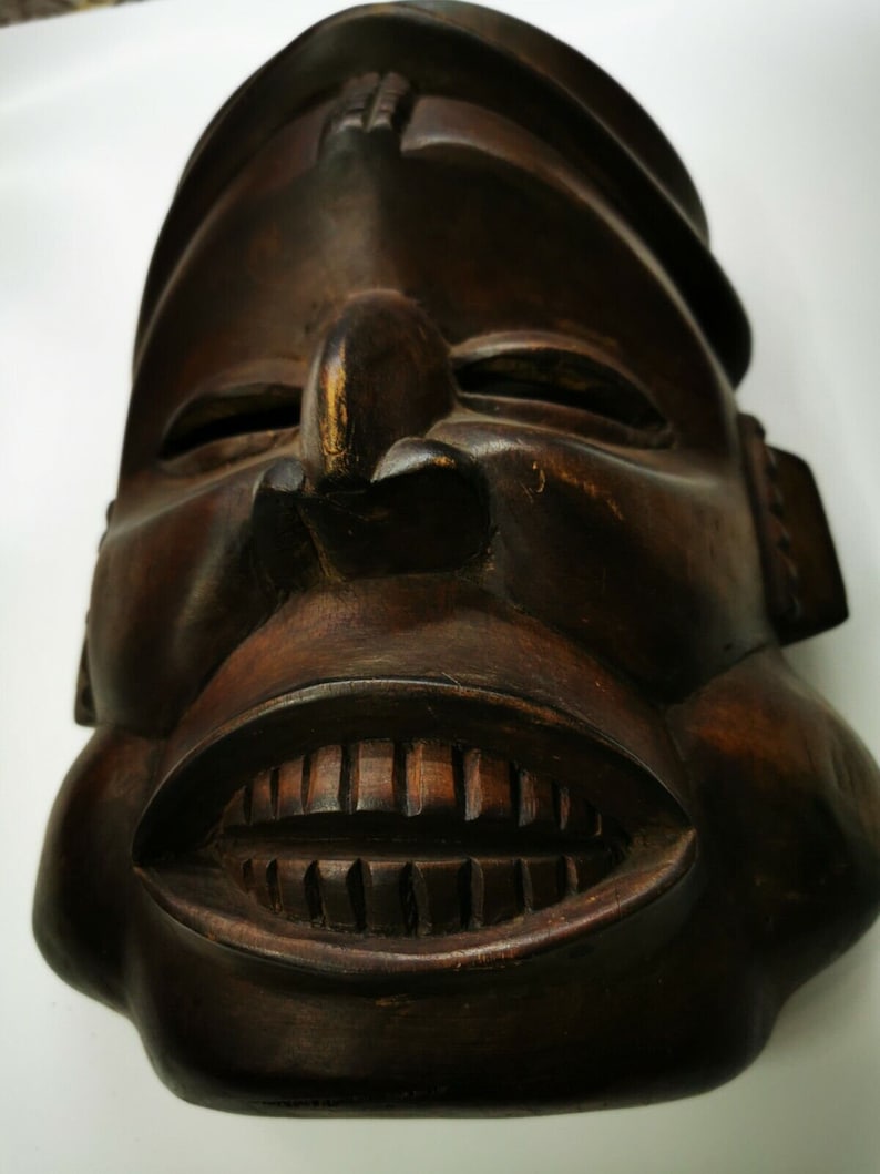 Large God Daikoku Samurai Japanese Noh Kagura Buddha Mask Home - Etsy