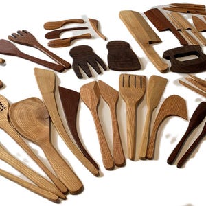 48 Kitchen Utensils Patterns for CNC, Laser Engraver/cutter Jpg, Png ...
