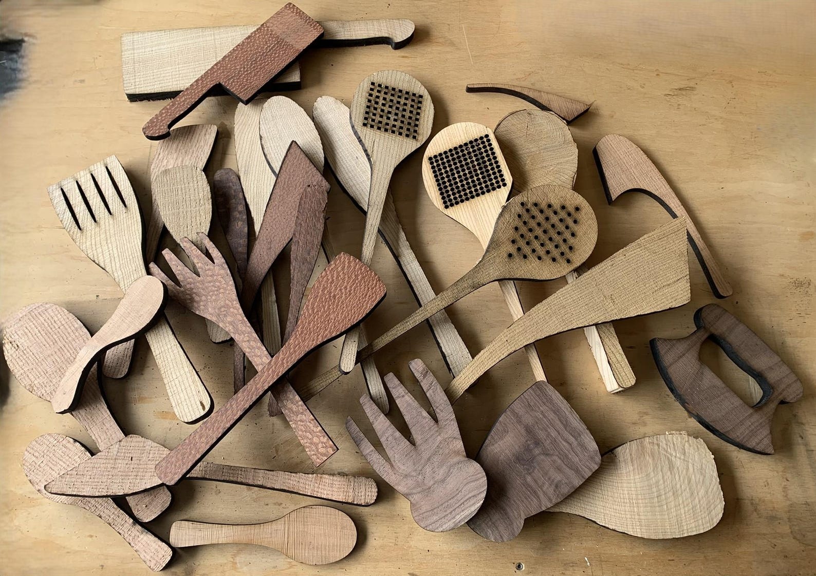 48 Kitchen Utensils Patterns for CNC, Laser Engraver/cutter Jpg, Png ...