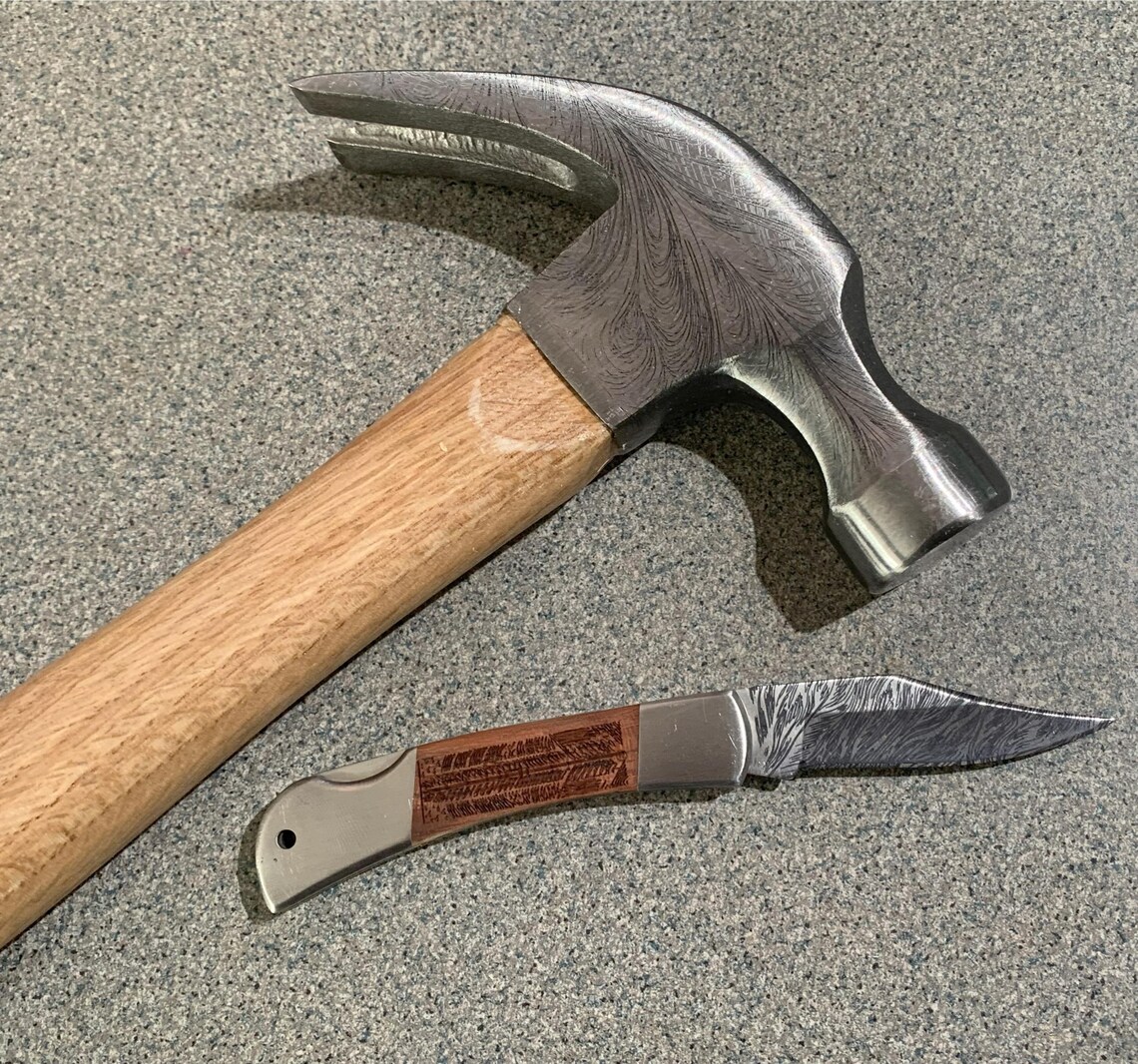 16 Laser Engraving Patterns for Woodworkers, Jewelers, Knife Makers ...