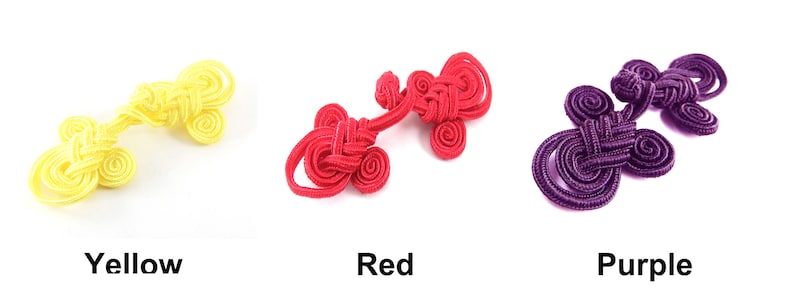 Chinese Frogs Button Closures Hook & Eye Fastener HANDMADE - Etsy