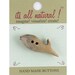 Handmade Natural Horn Toggle Buttons- Natural - 20x40mm - Dolphin ...
