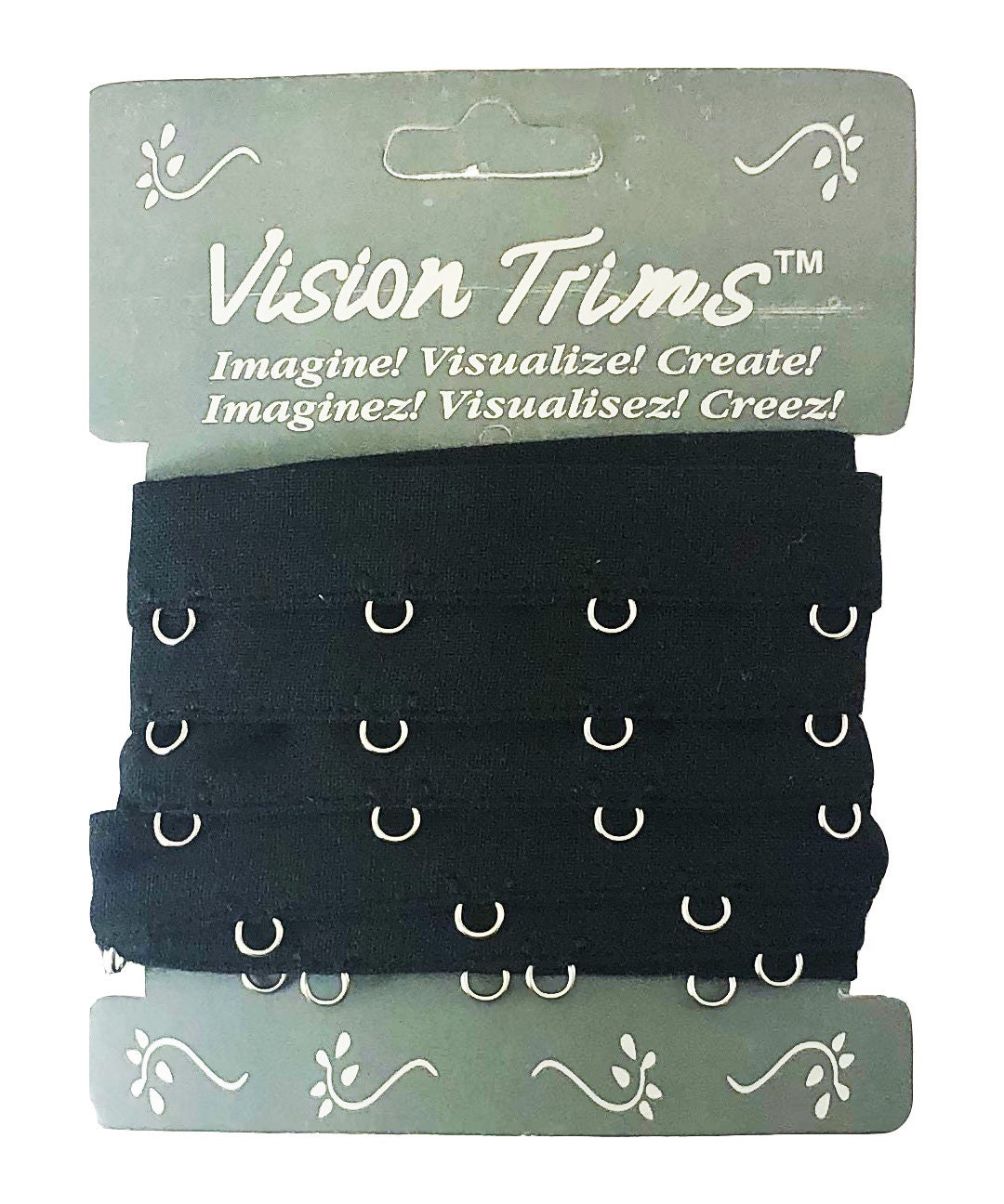 Hook and Eye Tape Fastener Silver Metal EYE LOOPS ONLY on - Etsy