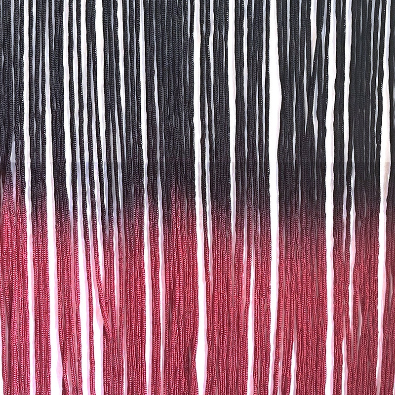 Black Red Ombre Hair - Etsy