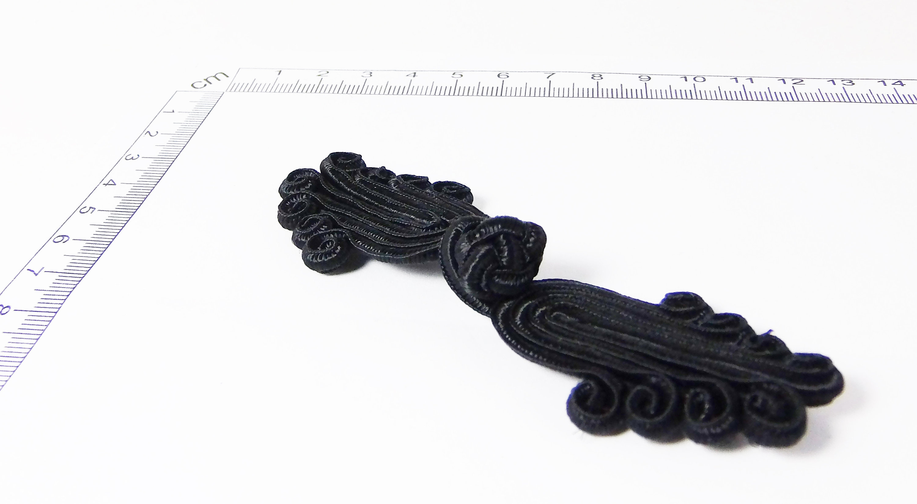 Chinese Frogs Button Closures Hook & Eye Fastener- HANDMADE- Black ...
