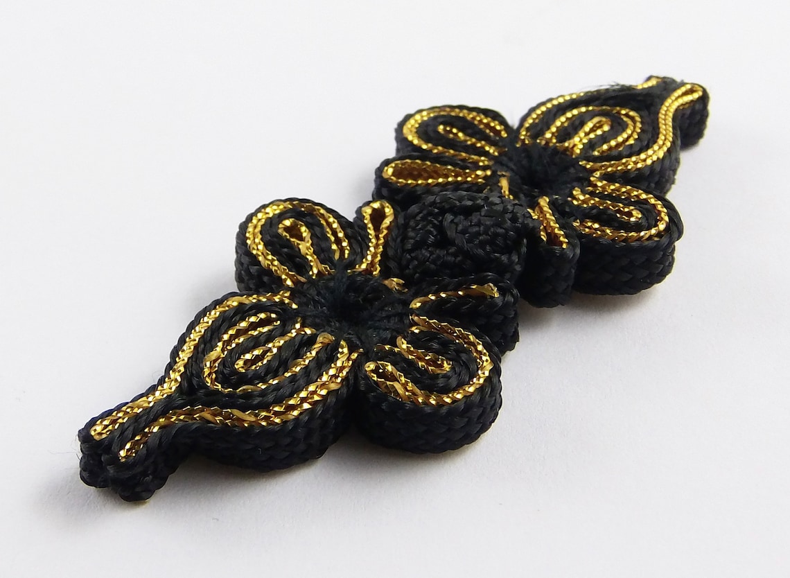 Chinese Frogs Button Closures Hook & Eye Fastener HANDMADE | Etsy