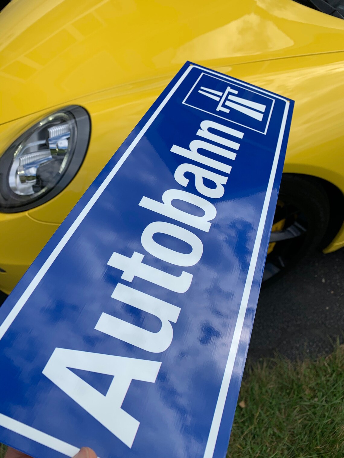 Autobahn No Speed Limit German Racing Super Highway Inspired Garage ...