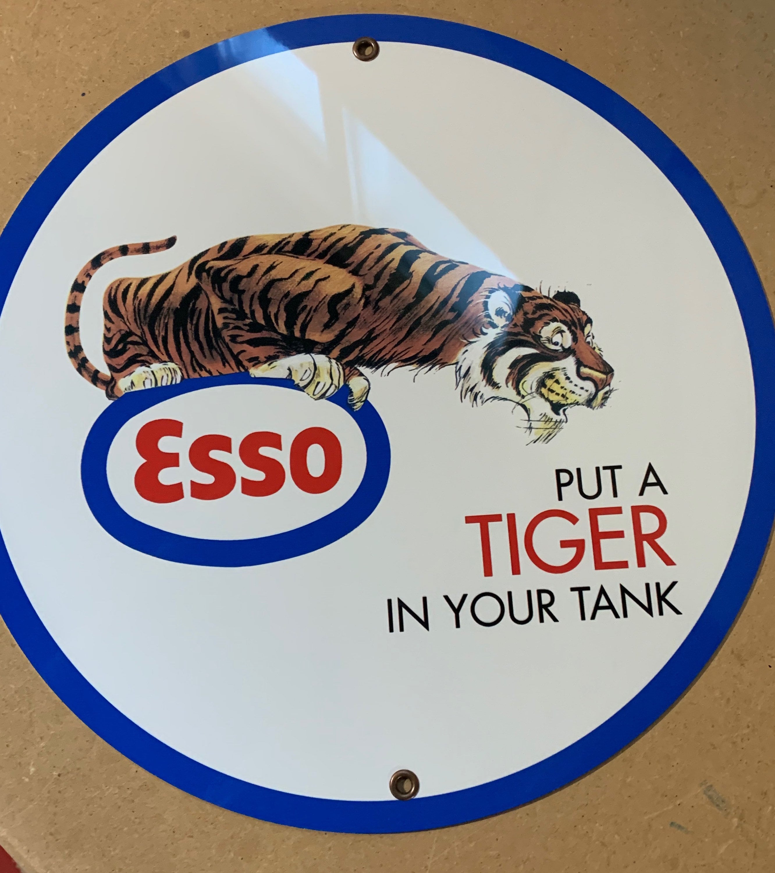 Exxon Tiger Logo