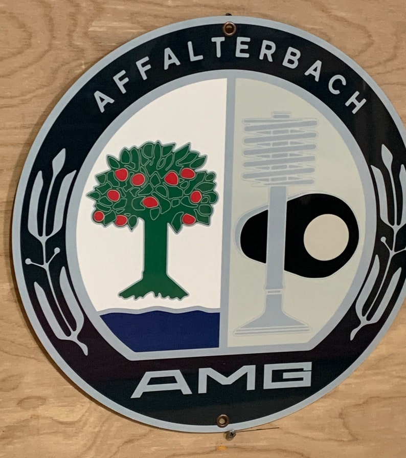 Retro Style MB AMG Racing Inspired HD Like Wall Art Sign - Etsy