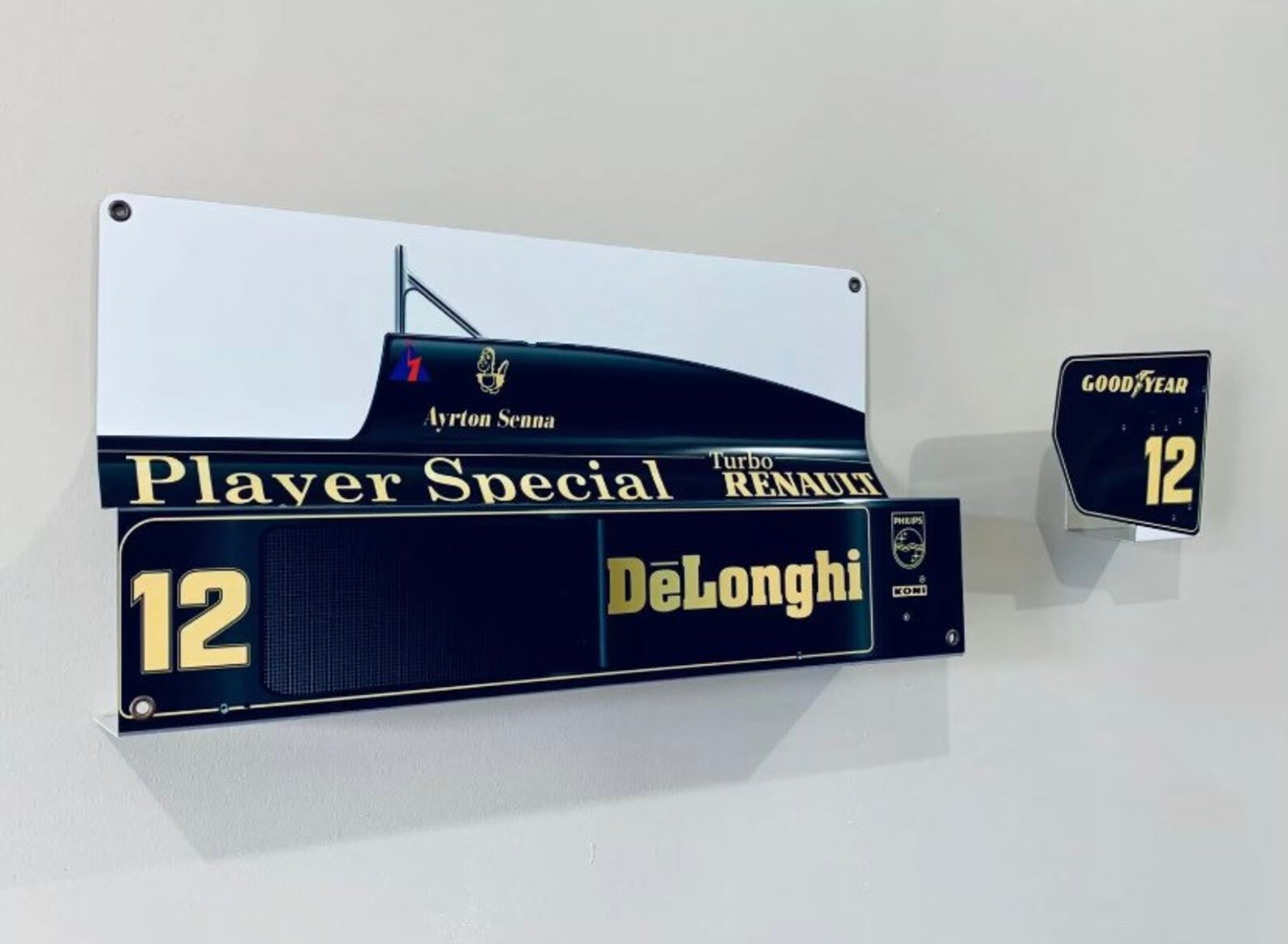Racing F1 Legend Senna Side View 2 Pc Wall Art Garage Sign - Etsy