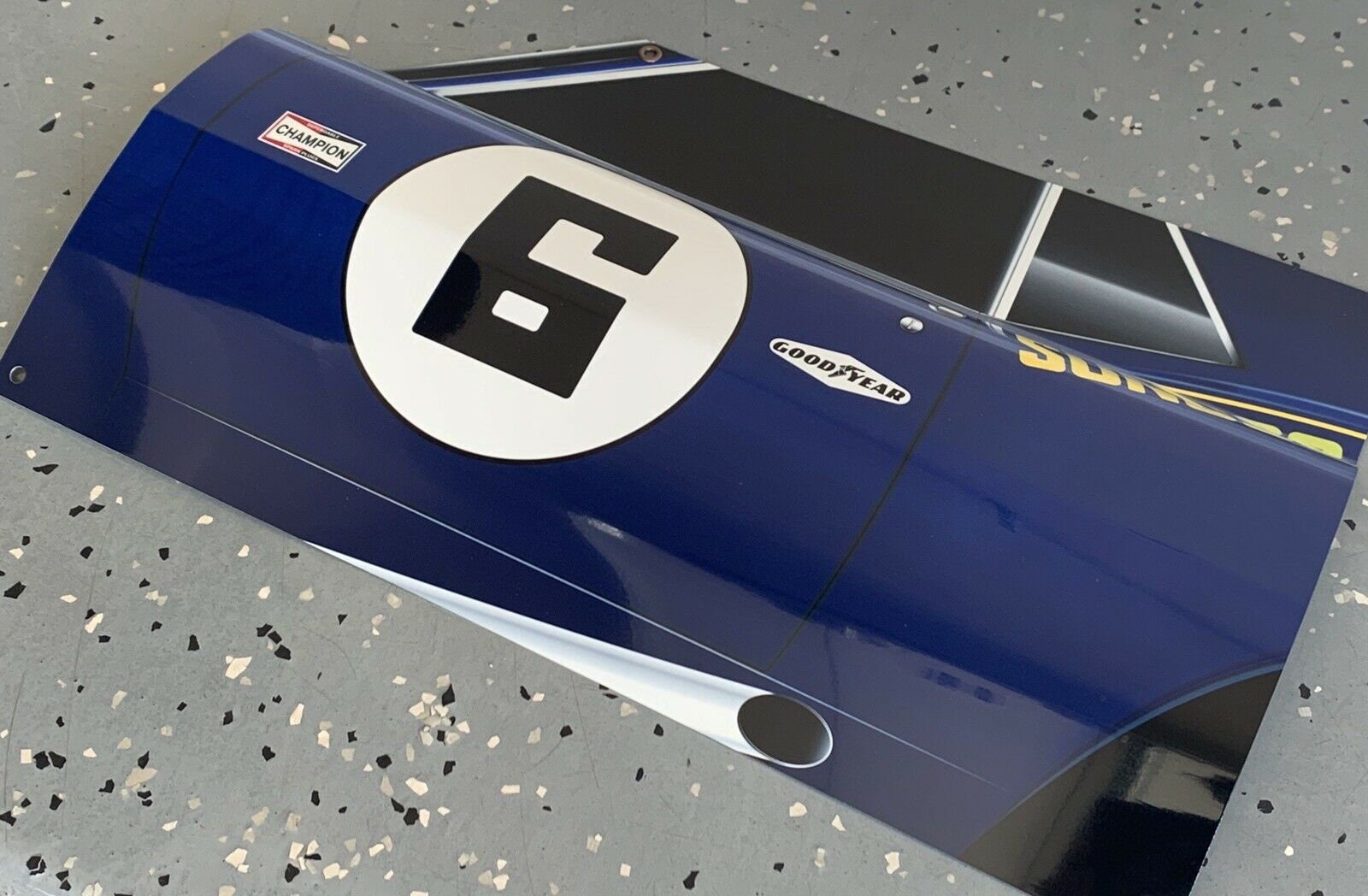 1968 Sunoco Chevy Camaro #6: Trans Am Racing Garage Sign - Etsy