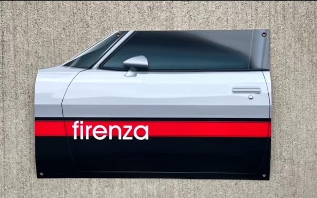 1978 Oldsmobile Starfire Firenza Side Car Door Garage Wall Art Sign - Etsy