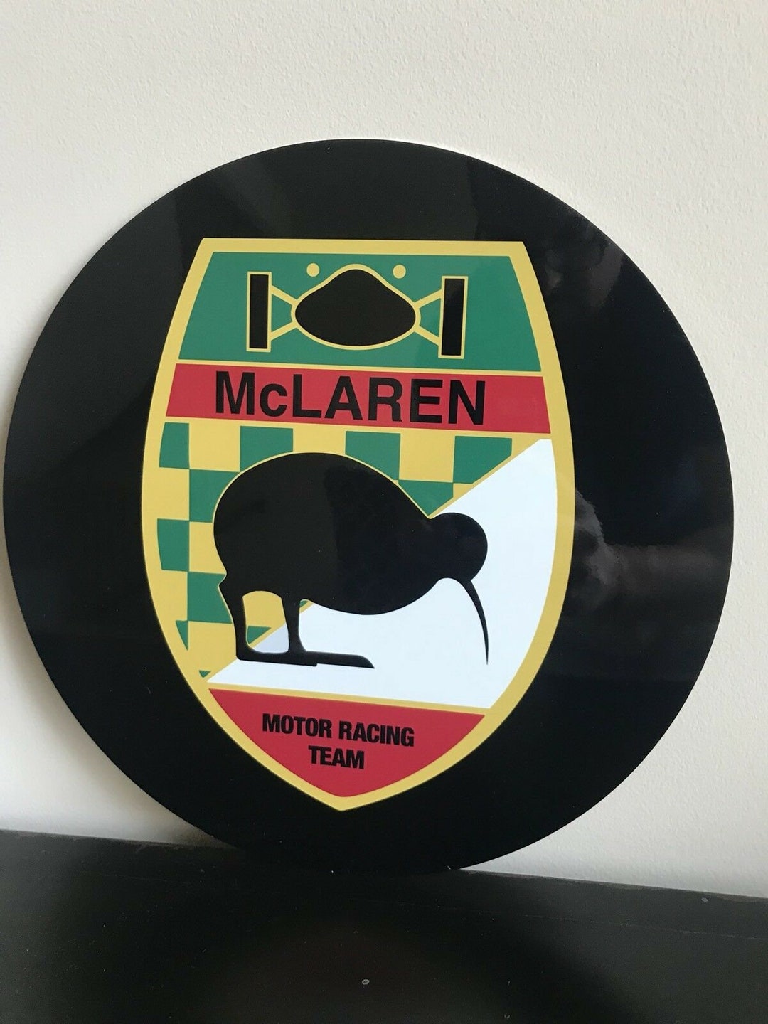 Mclaren Racing Team Vintage Sign - Etsy