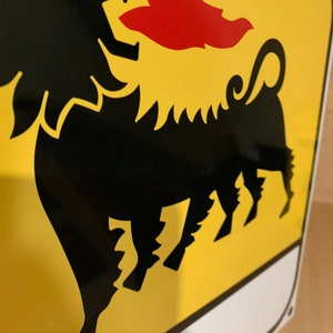 Retro Style Agip F1 Ferrari Italian Motor Oil Wall Decor Garage Art - Etsy