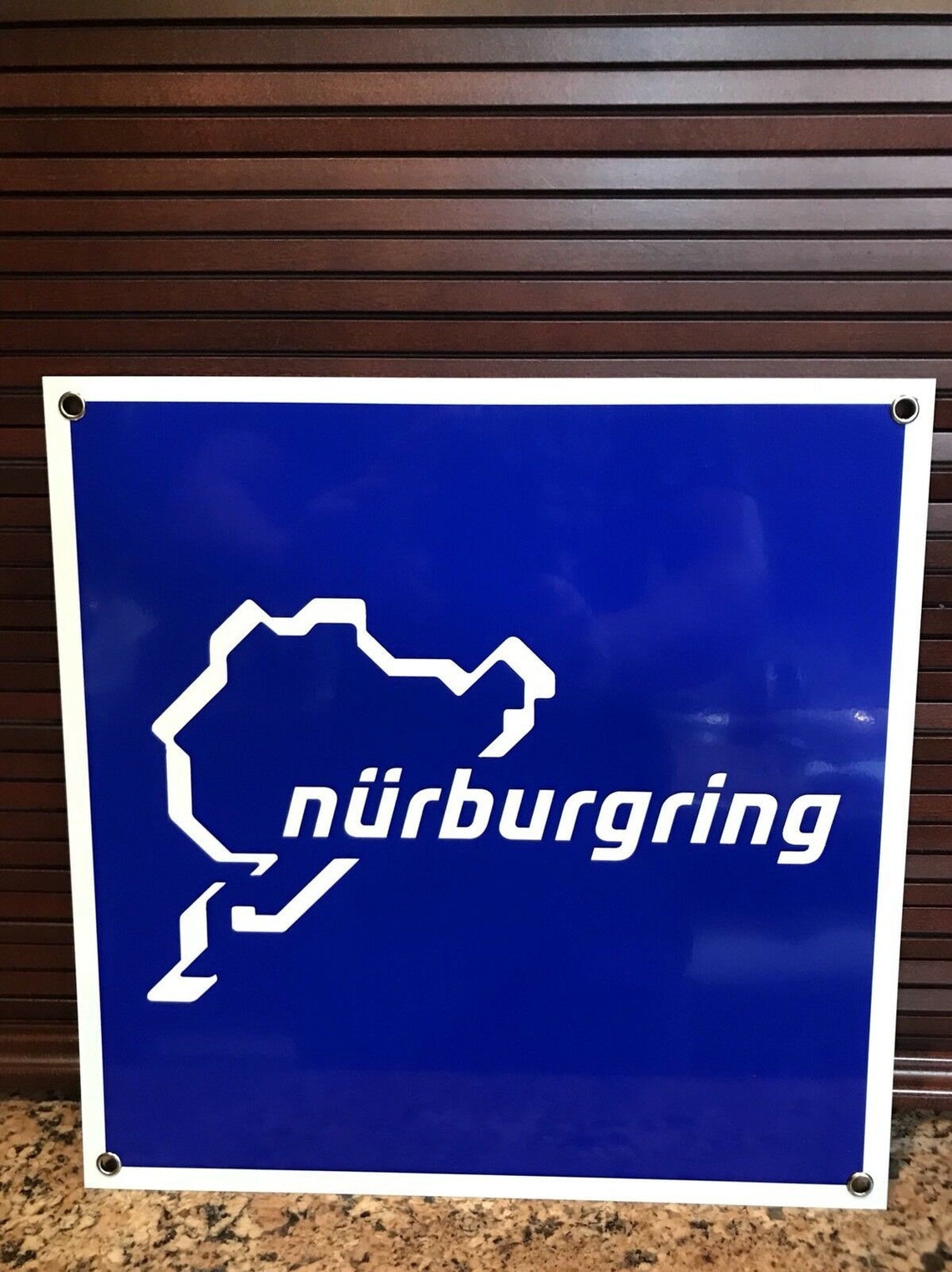 F1 Nurburgring Racing Circuit Inspired Garage Sign - Etsy