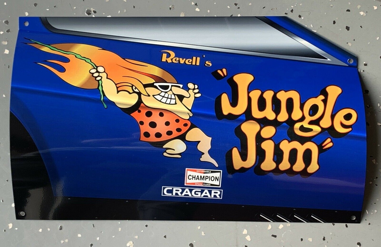 Drag Racing Legend Jungle Jim Dragster Inspired 3D Wall Art - Etsy