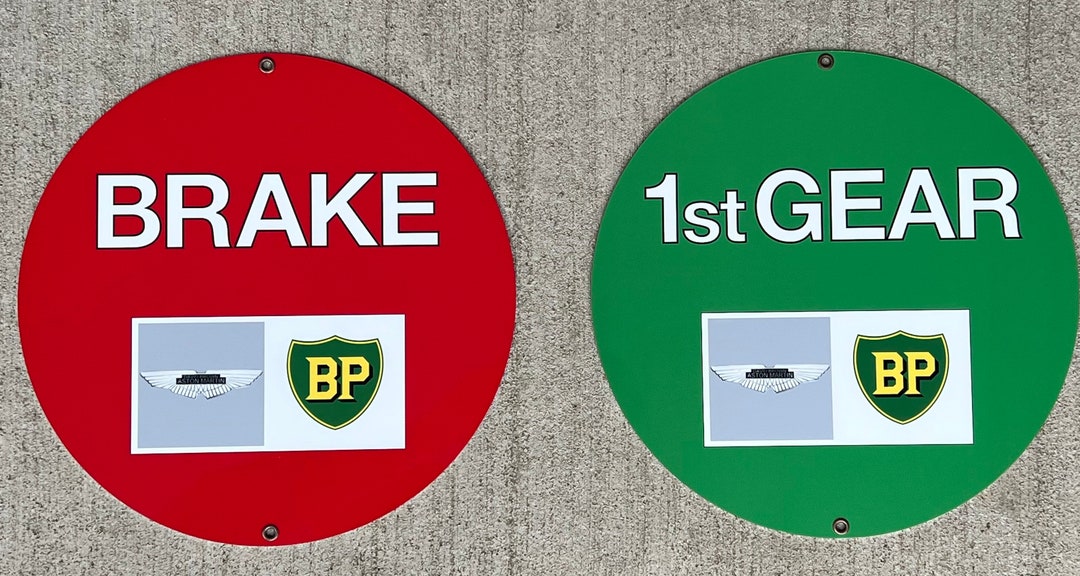 Pit Stop F1 Racing Team Inspired Wall Art Man Cave Garage Decor Signs ...